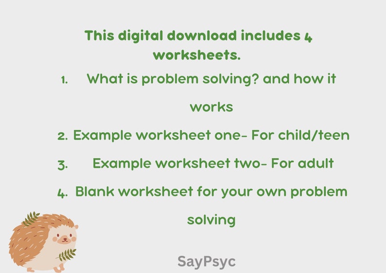 Cbt Problem Solving Worksheets Solving Cbt Editable Fillable