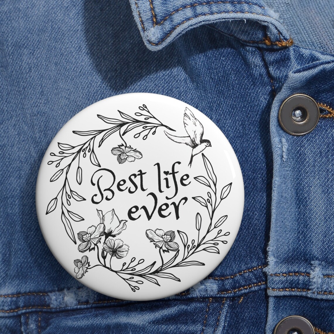 Best Life Ever JW Custom Pin Buttons Assembly Convention of Jehovahs ...