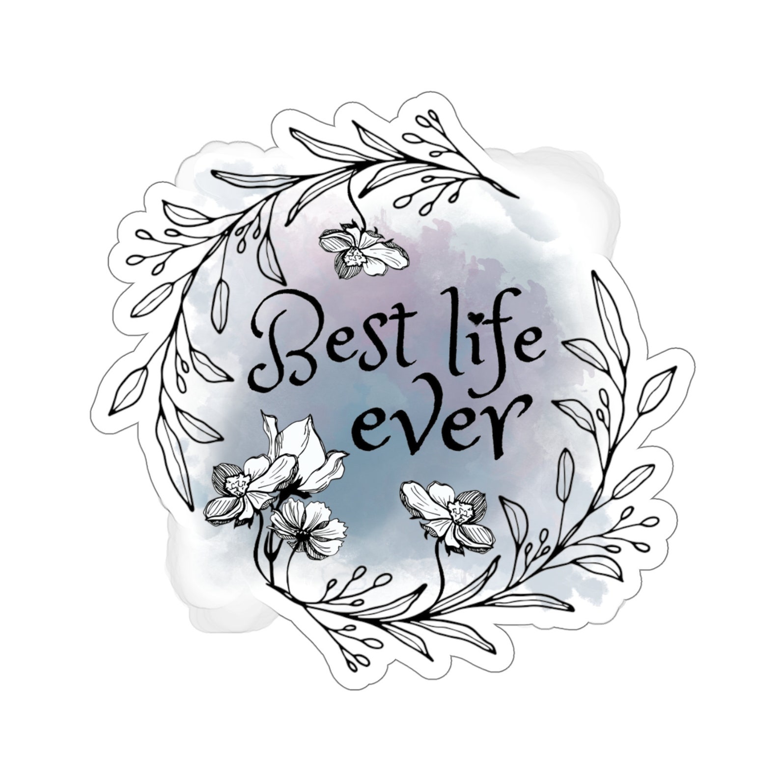 Best Life Ever Kiss-cut Stickers 2x2 3x3 4x4 6x6 JW Ministry - Etsy