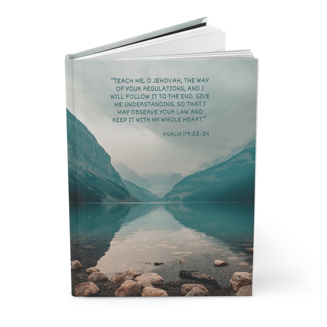 Religious Hardcover Journal Bible Verse Jehovah Witness Ministry ...