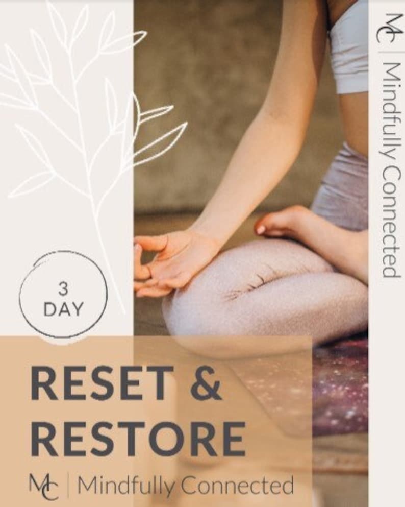 3 Day Reset & Restore - Wellbeing - Etsy