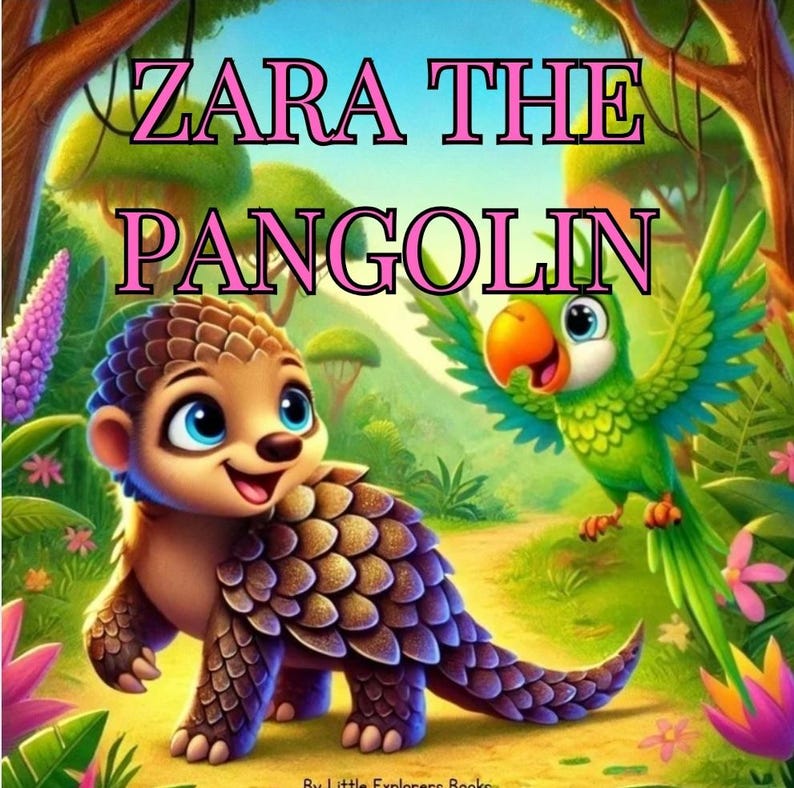 Meet Zara the Pangolin! – Digital Download | English & Polish Children ...