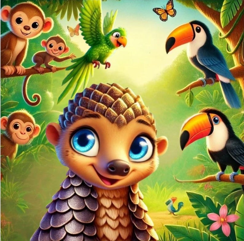 Meet Zara the Pangolin! – Digital Download | English & Polish Children ...