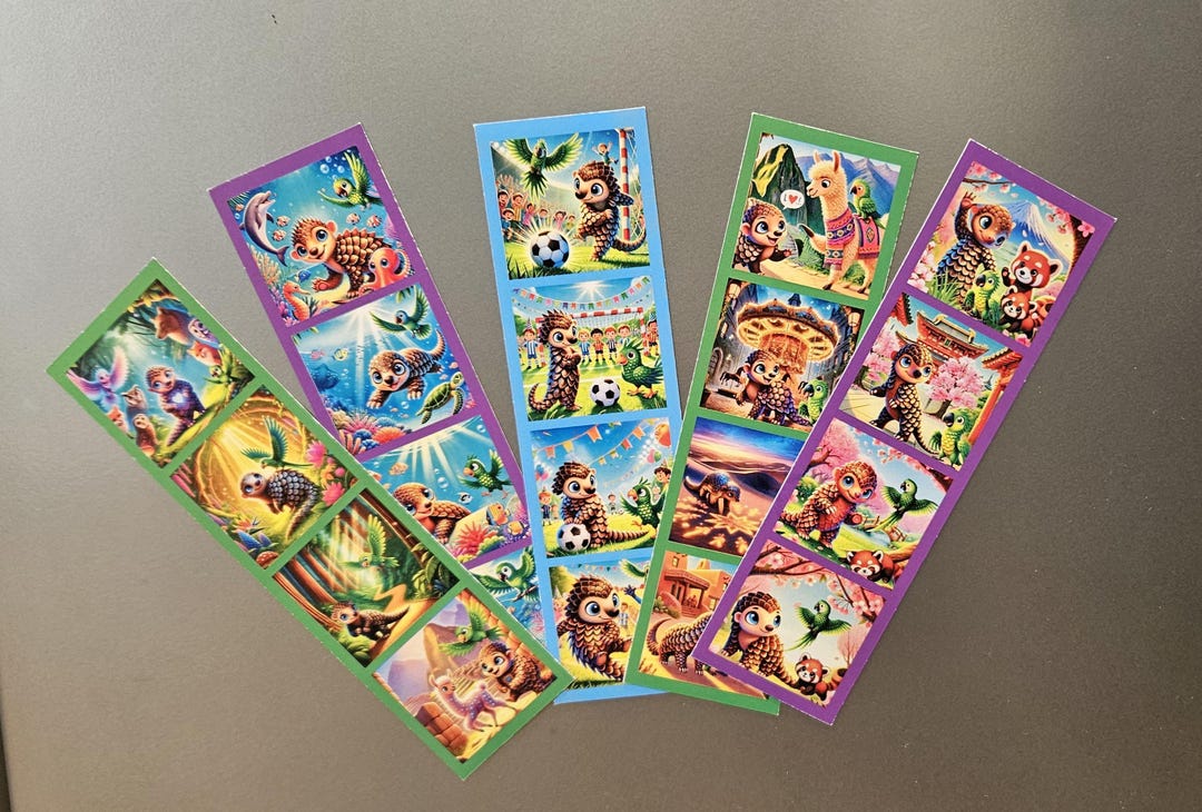 Zara’s Adventures – Set of 4 Magnets | Cute Jungle Animal Magnets ...