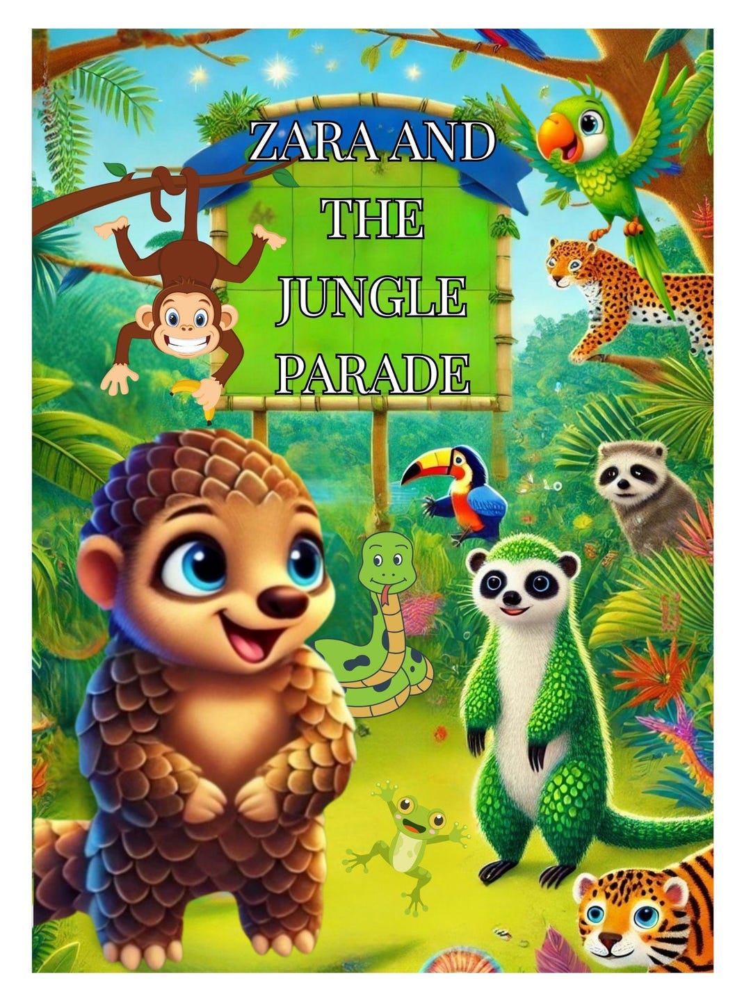 Zara and the Jungle Parade – Digital Download | Learn Counting 1–10 ...