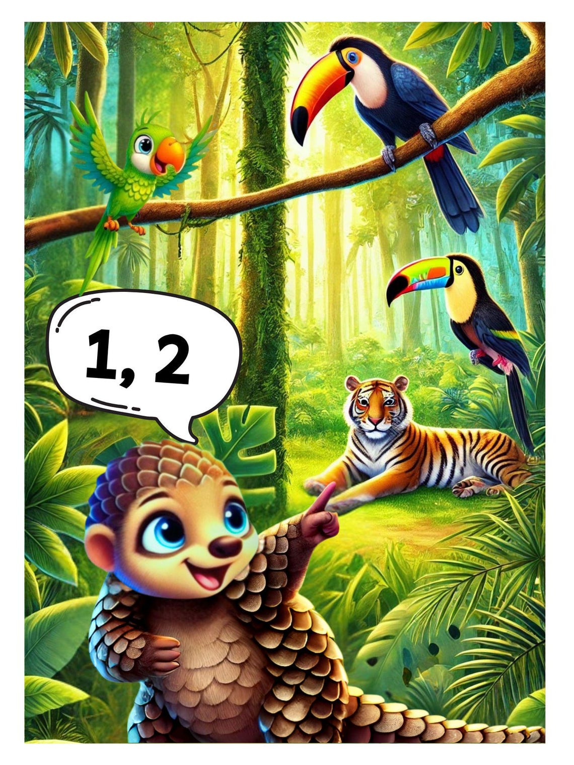 Zara and the Jungle Parade – Digital Download | Learn Counting 1–10 ...
