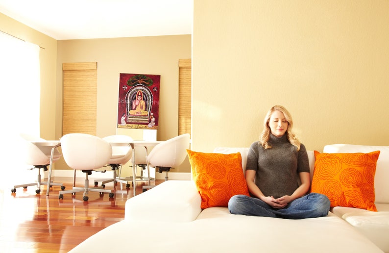 Sri Lankan Folk Art, Namo Buddhaya, an Original Hand Painting of Lord ...