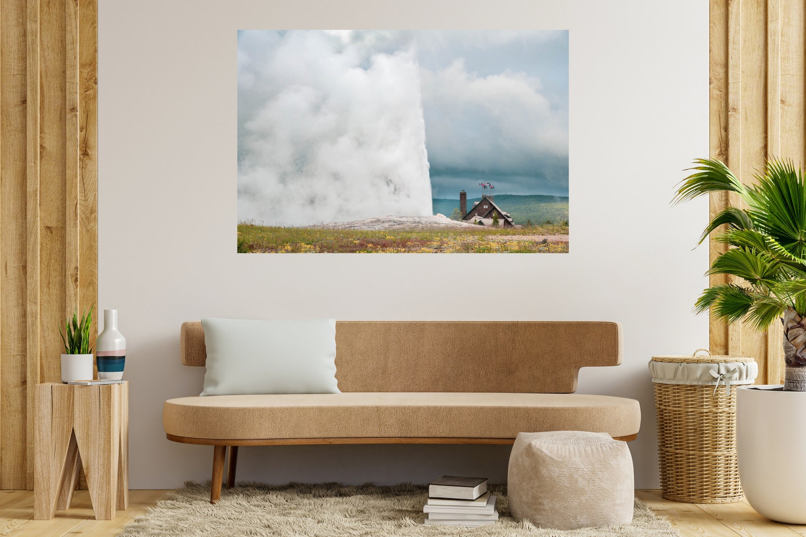 Old Faithful Geyser Erupting, INSTANT PHOTO DOWNLOAD, Yellowstone ...