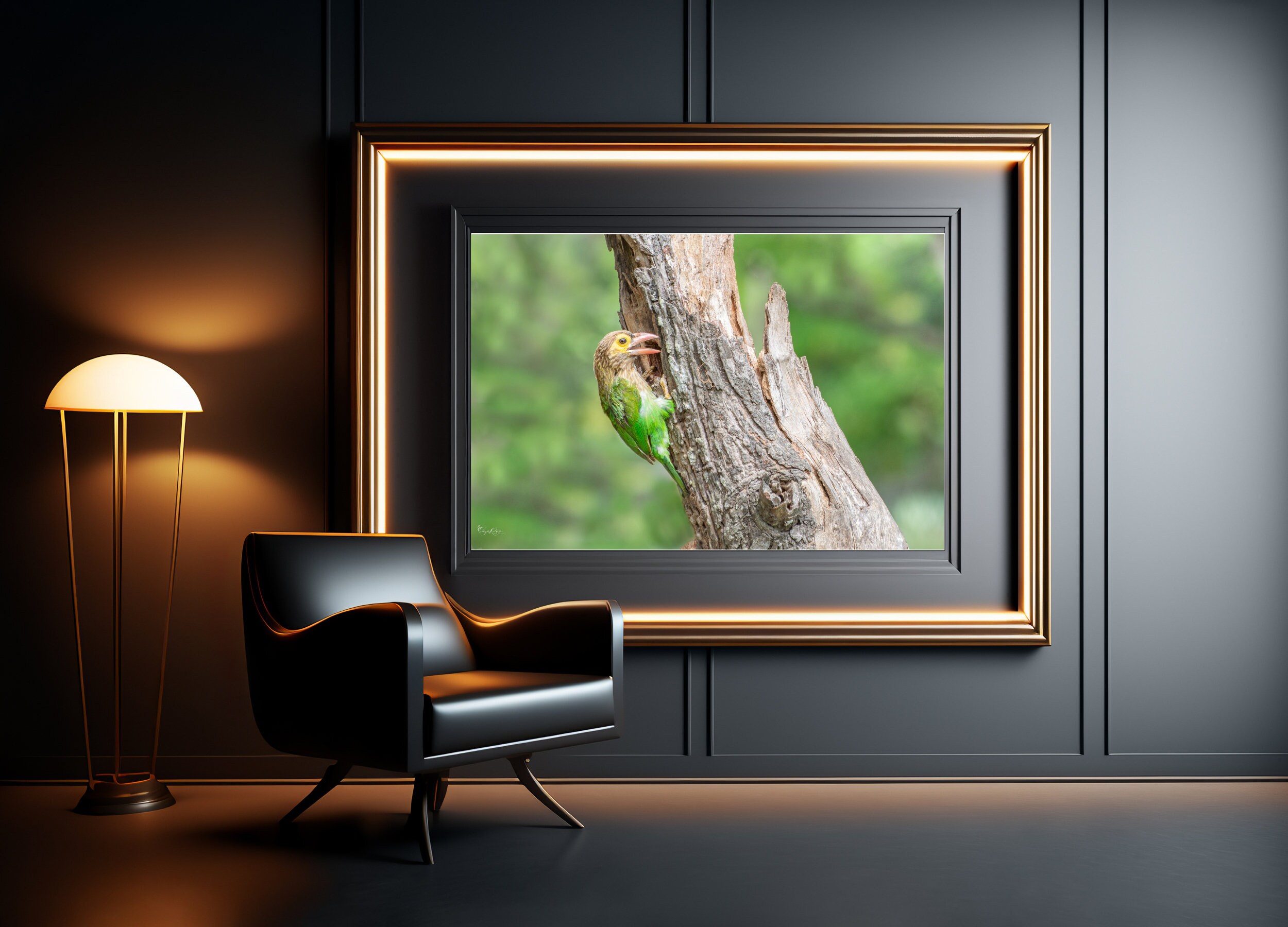 Brown Headed Barbet Photo: Bird Close-up (digital Download) - Etsy