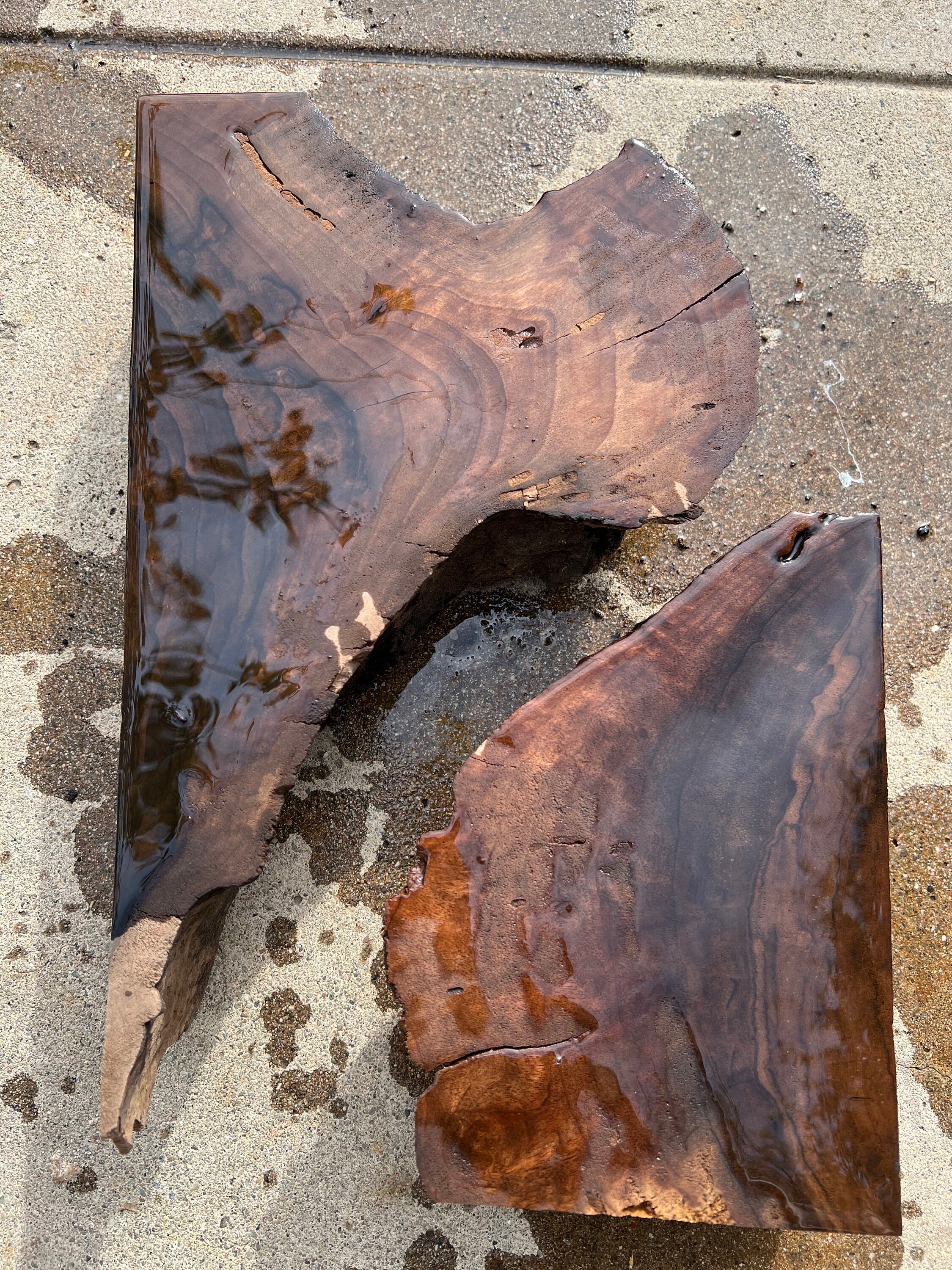 Claro Walnut DIY End Grain Cut Offs - Etsy