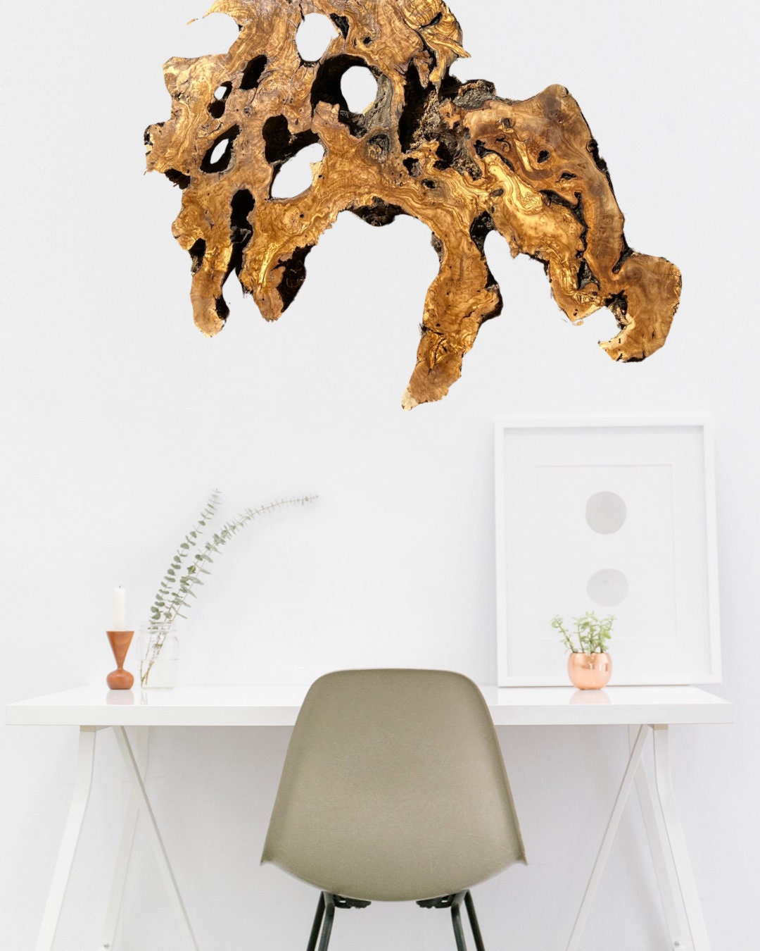 Olive Burl Wall Art - Etsy