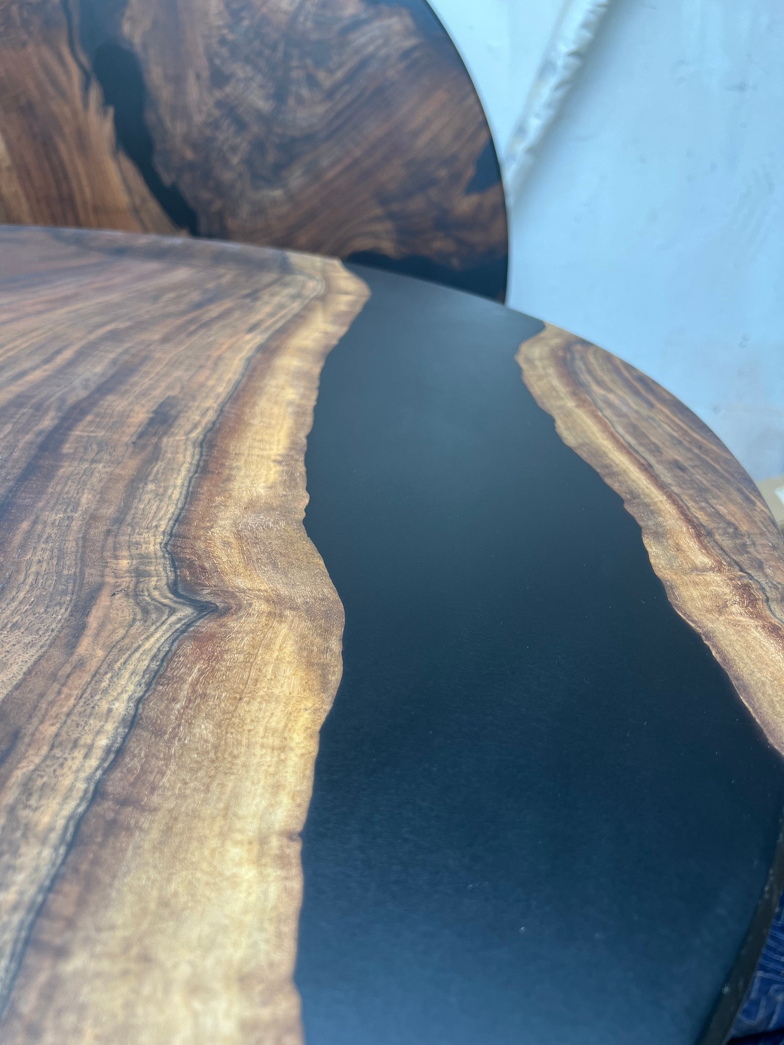 Claro Walnut Dining Room Table Round - Etsy