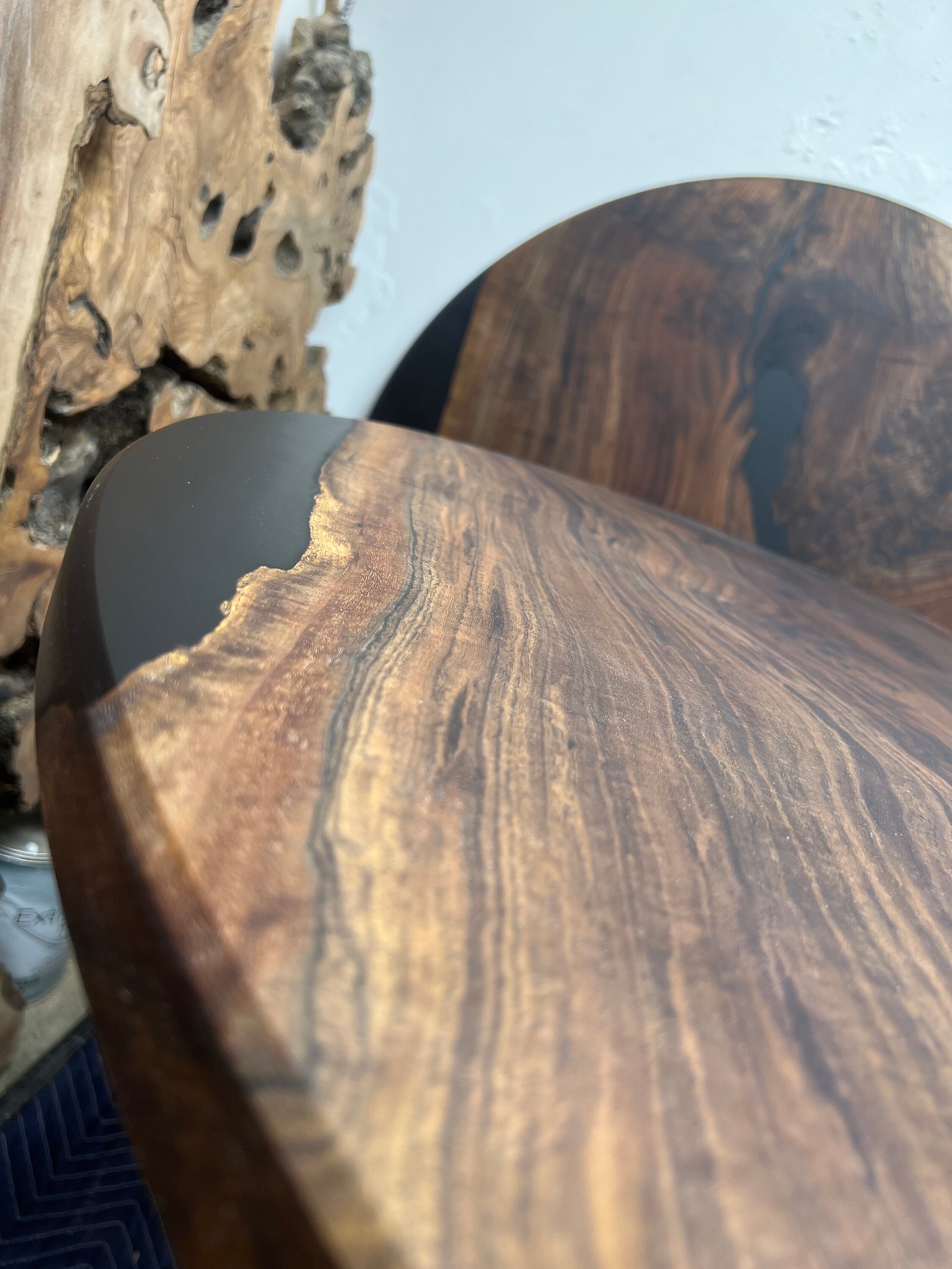 Claro Walnut Dining Room Table Round - Etsy