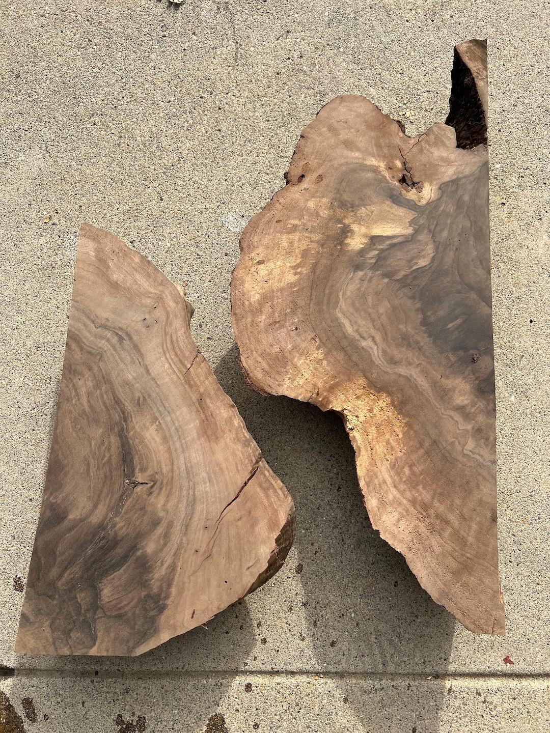 Claro Walnut DIY End Grain Cut Offs - Etsy