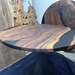 Claro Walnut Dining Room Table Round - Etsy