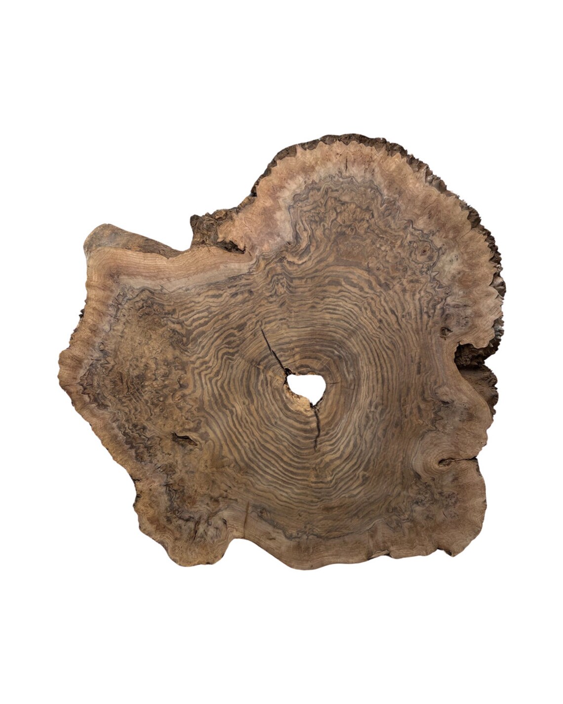 Claro Walnut Burl Cookie Slab 52 Inches - Etsy