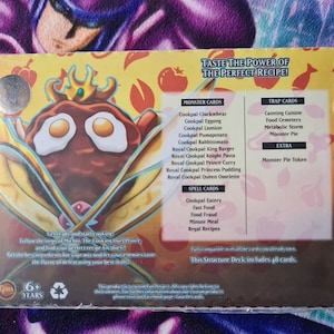 Michio Mokota - the Cooking Duel Prince | Orica Deck - Etsy