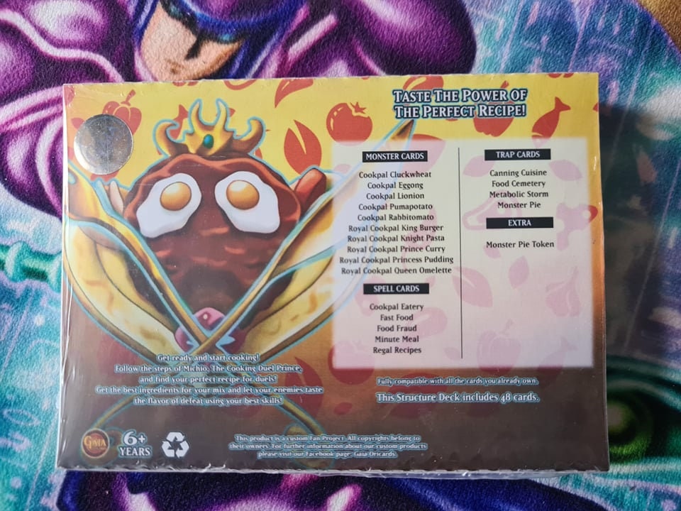 Michio Mokota the Cooking Duel Prince Orica Deck - Etsy