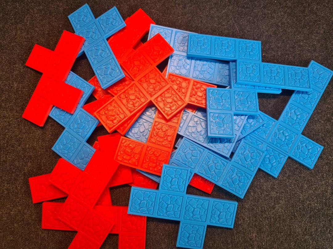 DDM Dungeon Piece Set | 2 Sided View | 3D Printed | Unpainted - Etsy