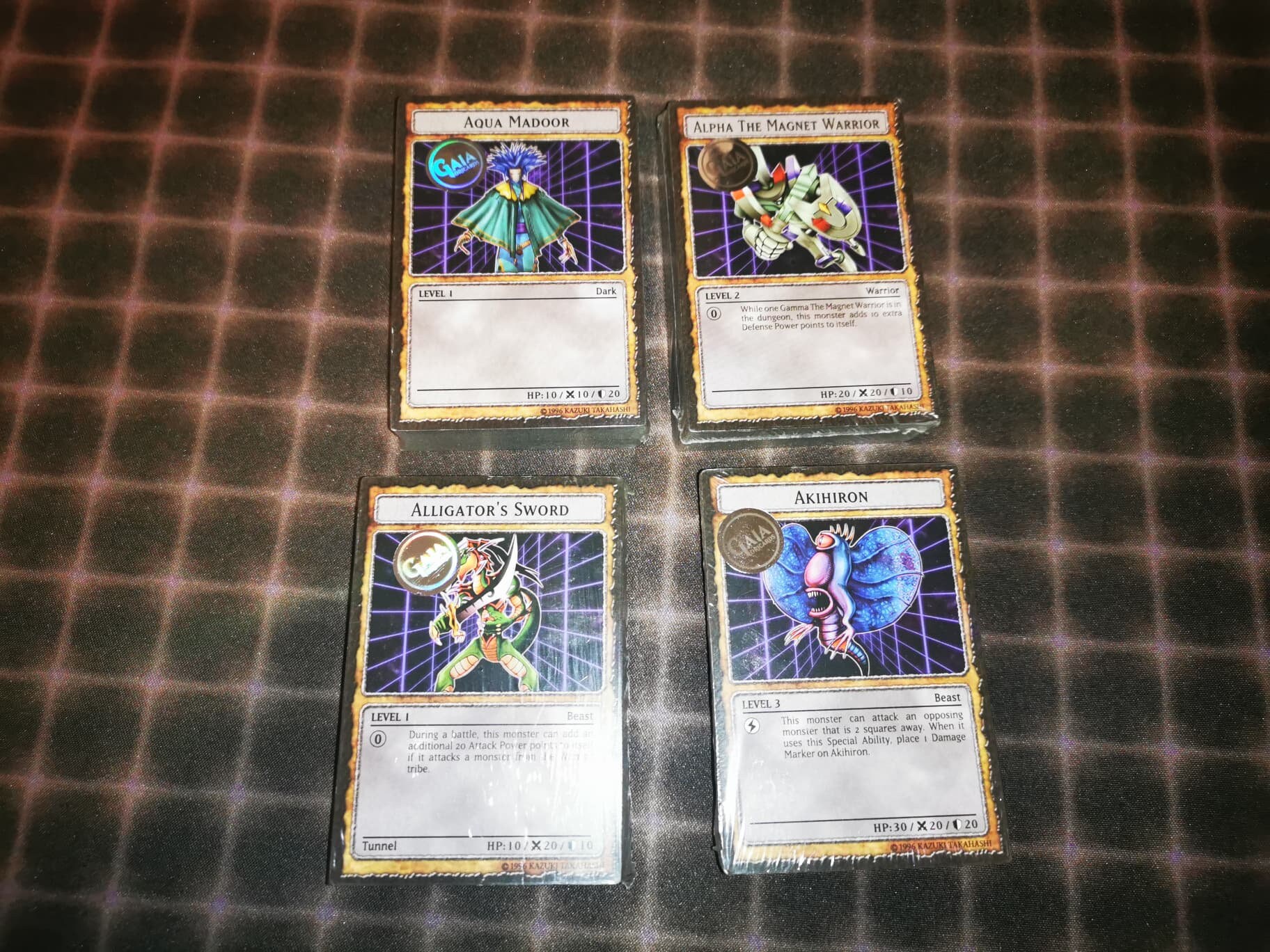 DDM Proxy Card Set Yugi, Kaiba, Joey & Duke Orica - Etsy Canada