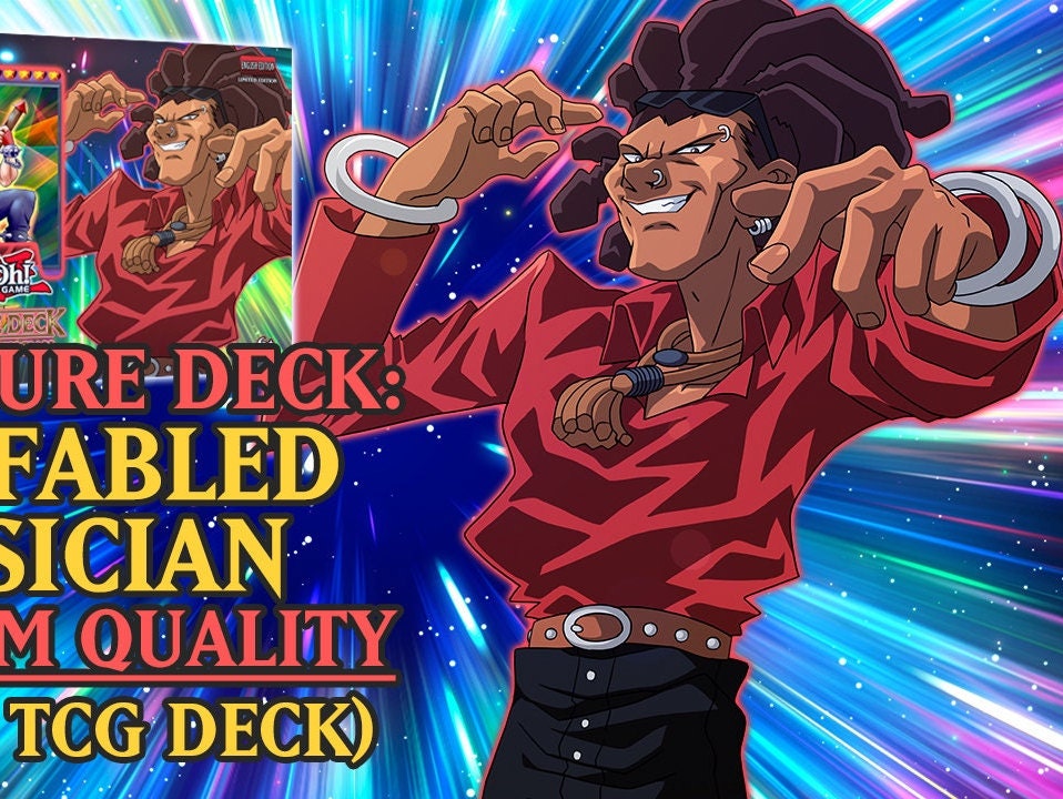 Johnny Steps - the Fabled Musician | Orica Deck - Etsy