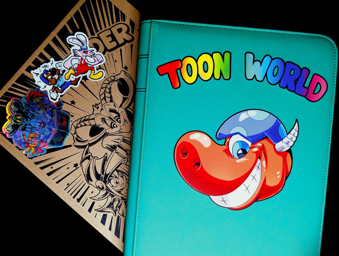 Toon Binder | Premium TCG Binder | 9 Pocket - 360 Cards - Etsy