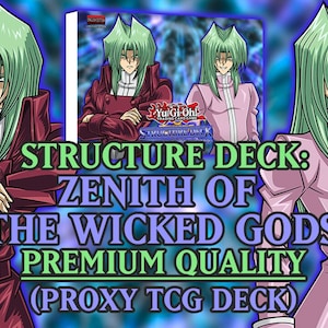 Yako & Gekko Tenma - Zenith of the Wicked Gods | Orica Deck - Etsy