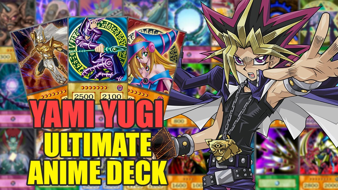 Yami Yugi / Atem | Ultimate Anime Orica Deck - Etsy