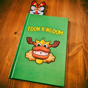 Toon World & Toon Kingdom Notebooks | Toon Bookmark Free - Etsy