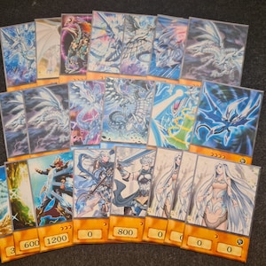 Anime Style Card (your Own Card List) | Common - Etsy