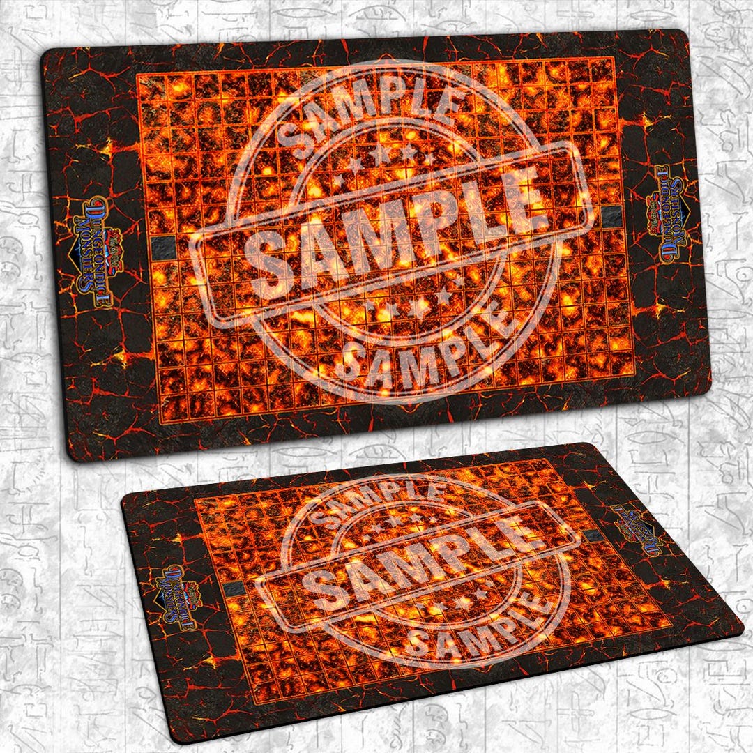 DDM Board | the Floor is Lava! | Custom Mat - Etsy