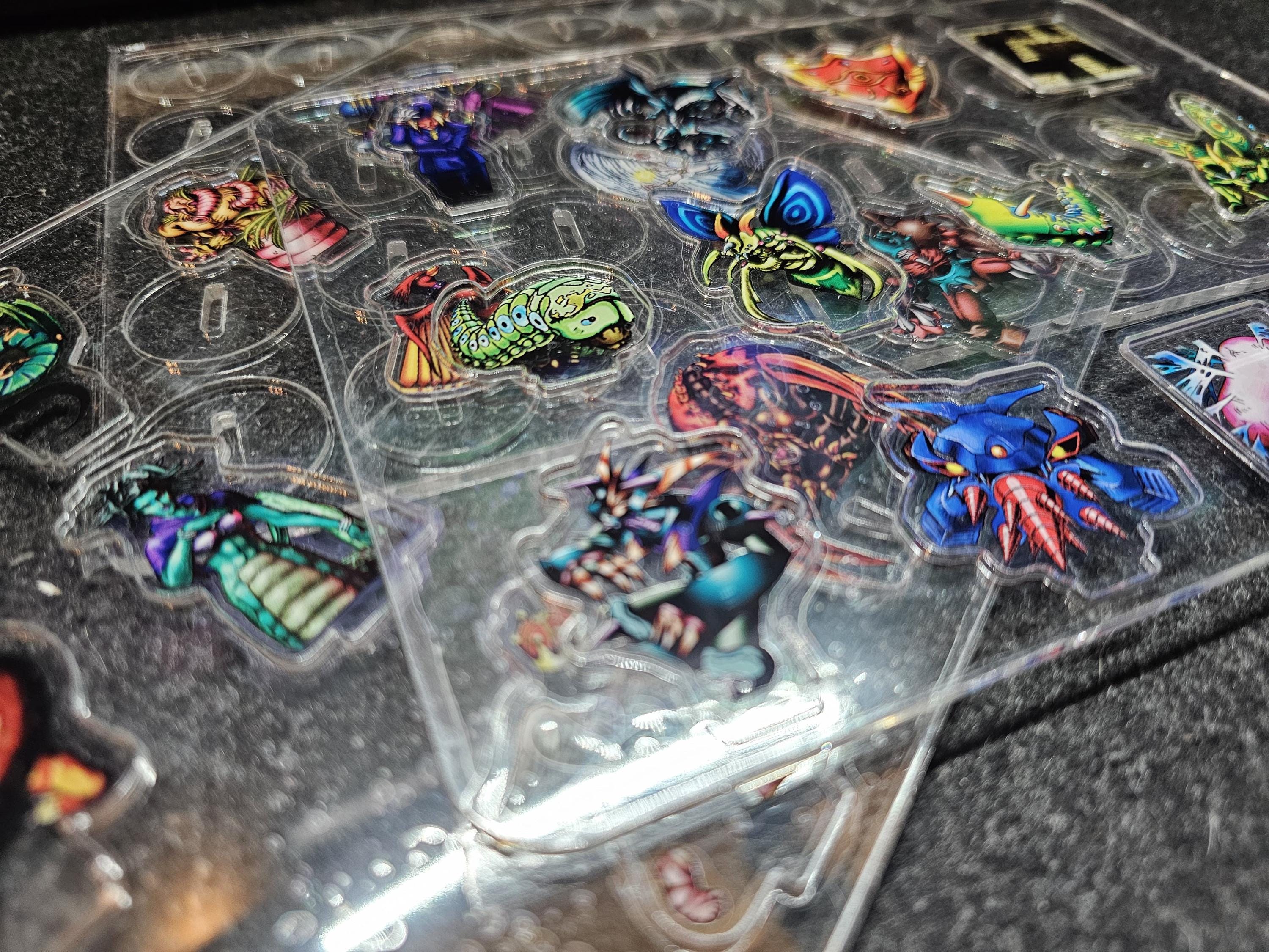 DDM 2D Miniatures - Monster Pack 8 | Acrylic | 2 Sided View - Etsy