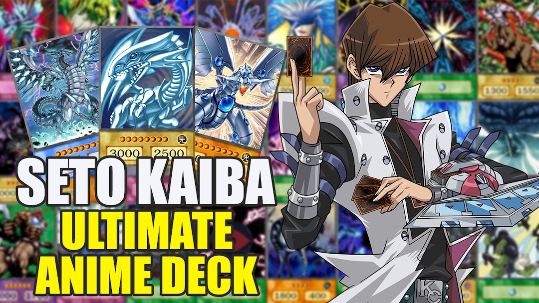Seto Kaiba | Ultimate Anime Orica Deck - Etsy