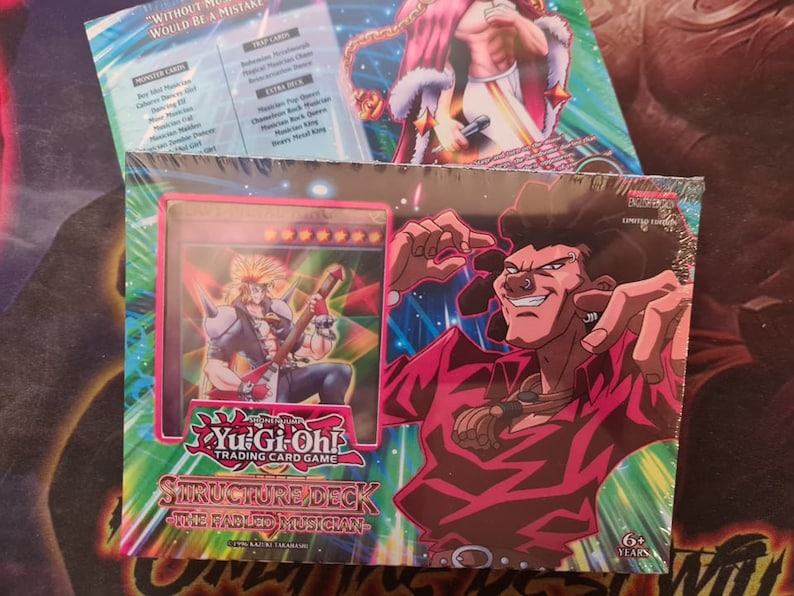 Johnny Steps - the Fabled Musician | Orica Deck - Etsy