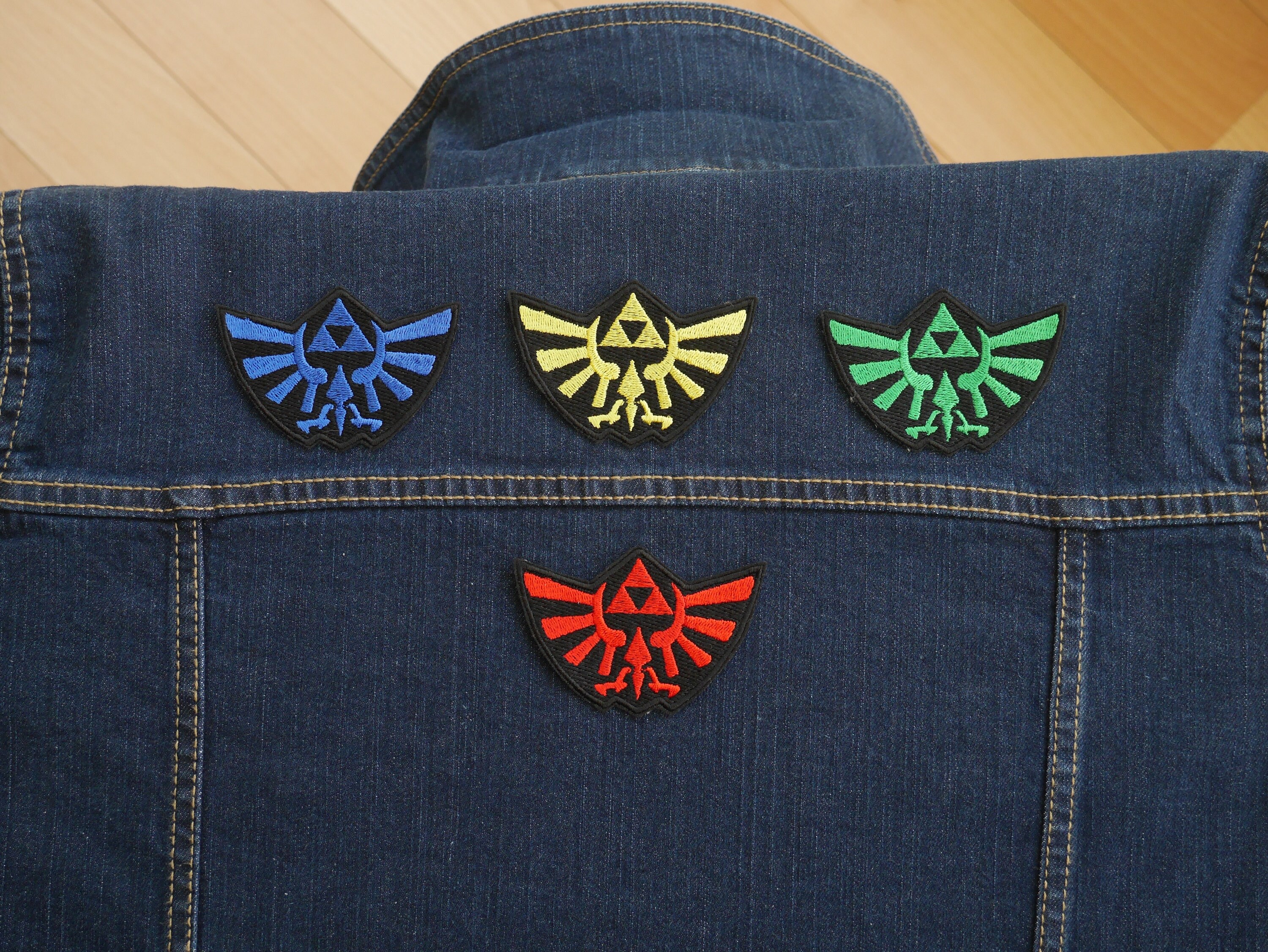 Zelda Shield and Wings Iron on Embroidery Patch - Etsy