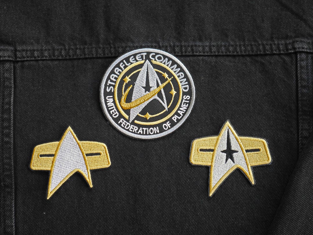 Star Trek Inspired Iron-on Patches - Etsy