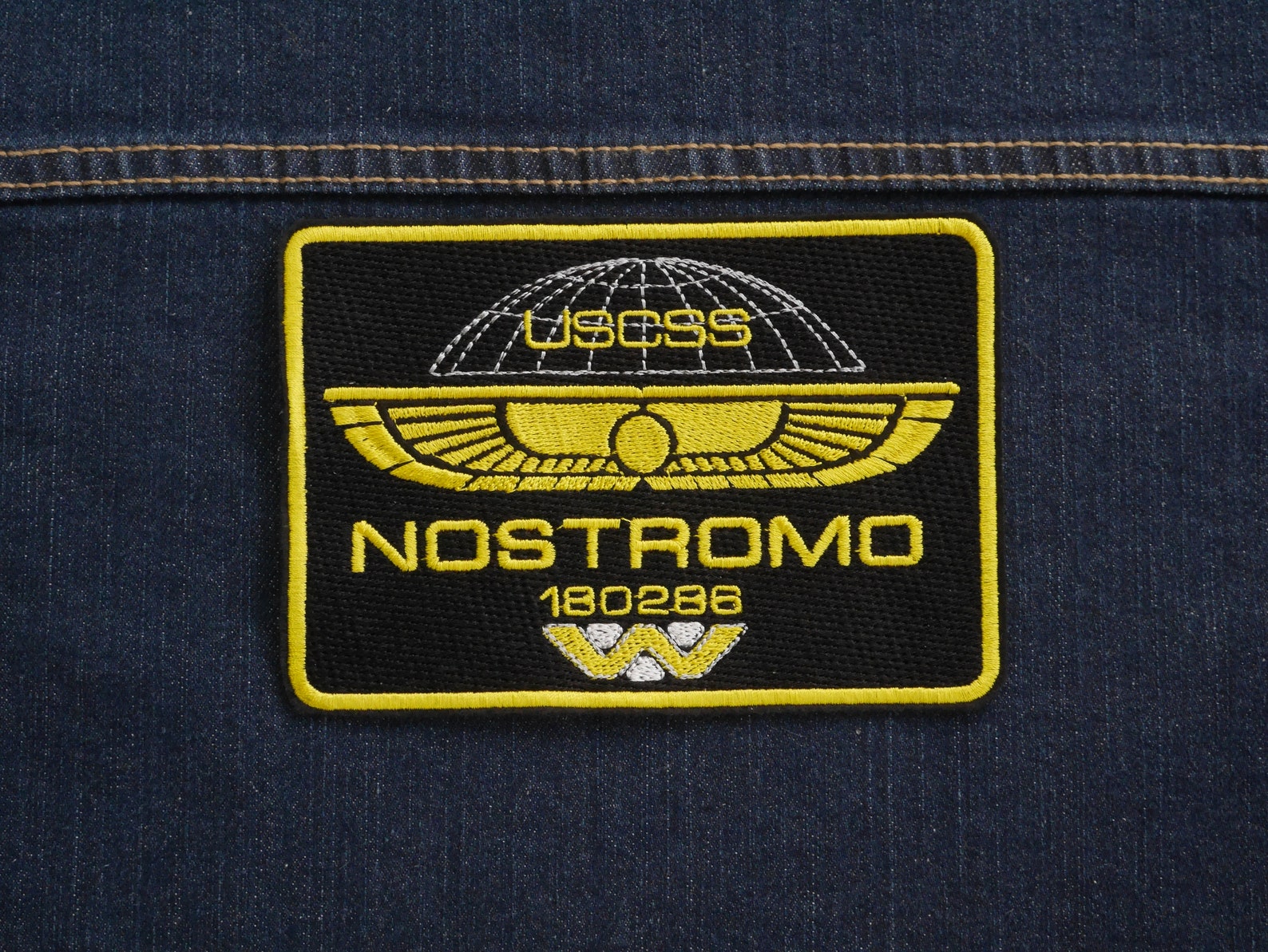 Weyland Yutani, Alien Covenant,nostromo, Iron-on Embroidery Patches - Etsy