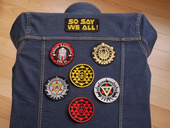 Iron on Patches Inspired by Battlestar Galactica - Etsy