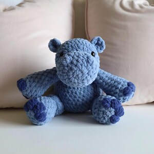 Hippo Stuffy Style 2 - Etsy