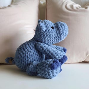 Hippo Stuffy Style 2 - Etsy