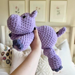 Hippo Stuffy Style 2 - Etsy
