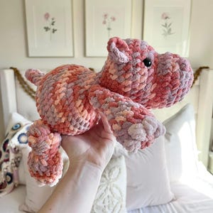 Hippo Stuffy Style 2 - Etsy