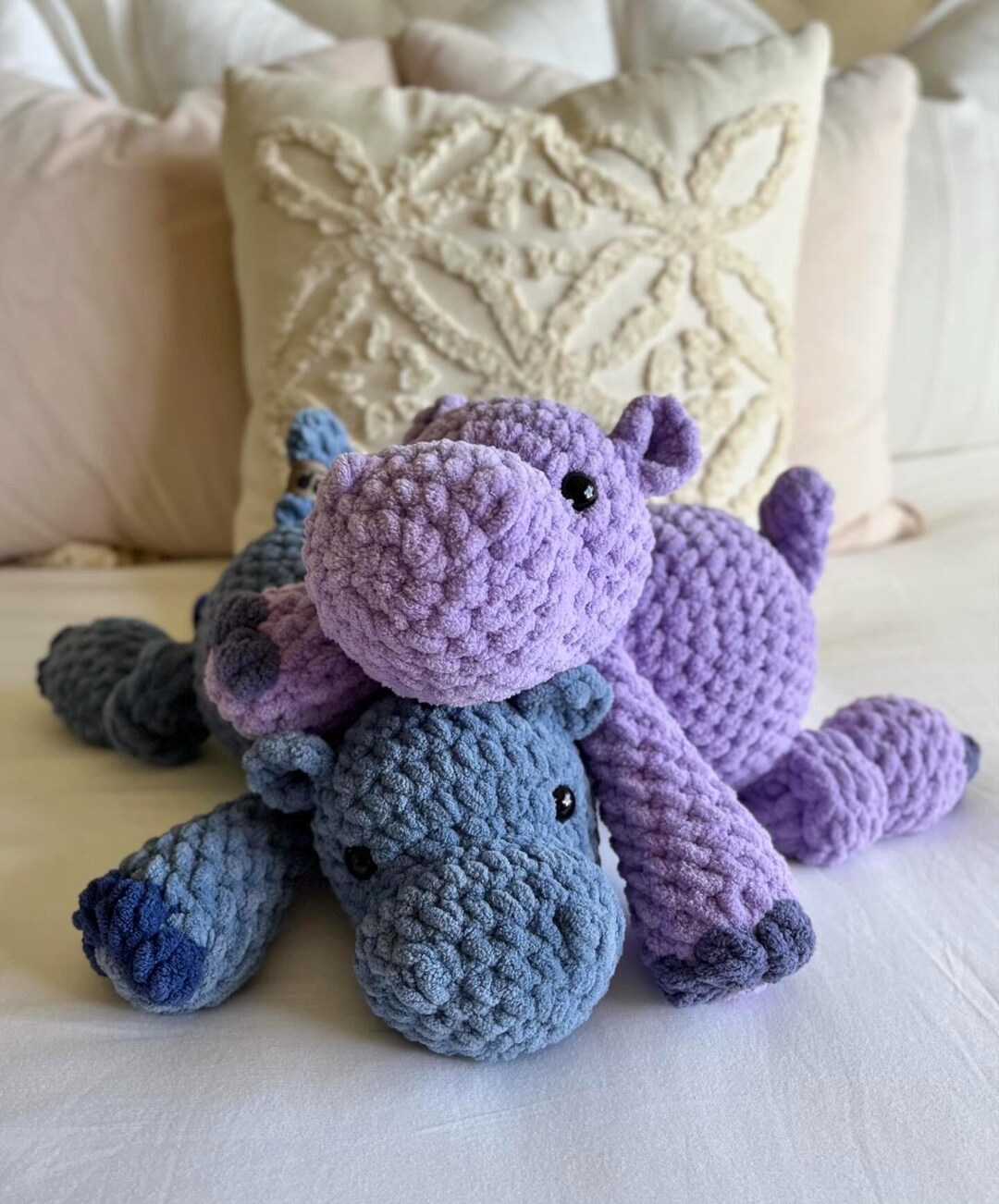 Hippo Stuffy Style 2 - Etsy