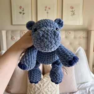 Hippo Stuffy Style 2 - Etsy