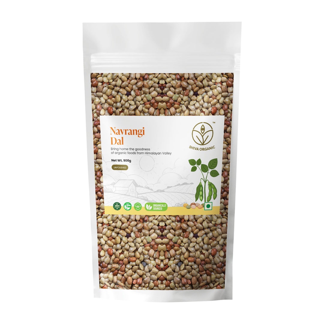 Shiva Organic Himalayan Navrangi / Mix Dal 900g Unpolished - Etsy