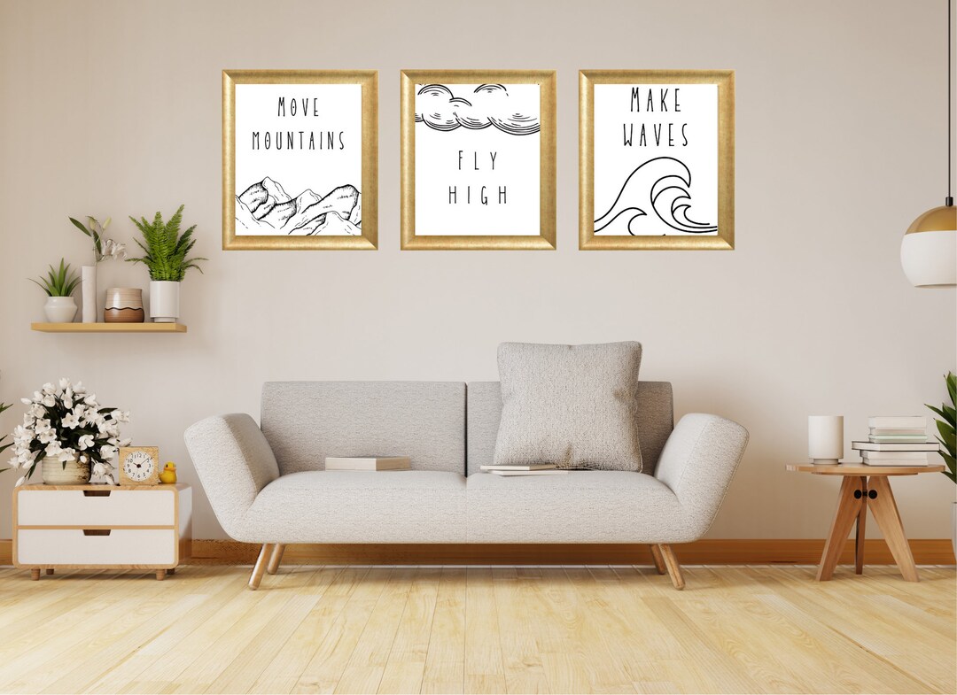 Simple Inspiration Digital Wall Art - Printable Bundle - Etsy