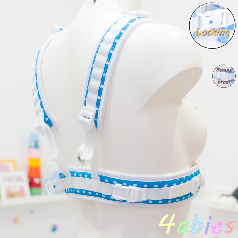 Locking Escape Proof Harness PRE-RELEASE 20% - Etsy Australia