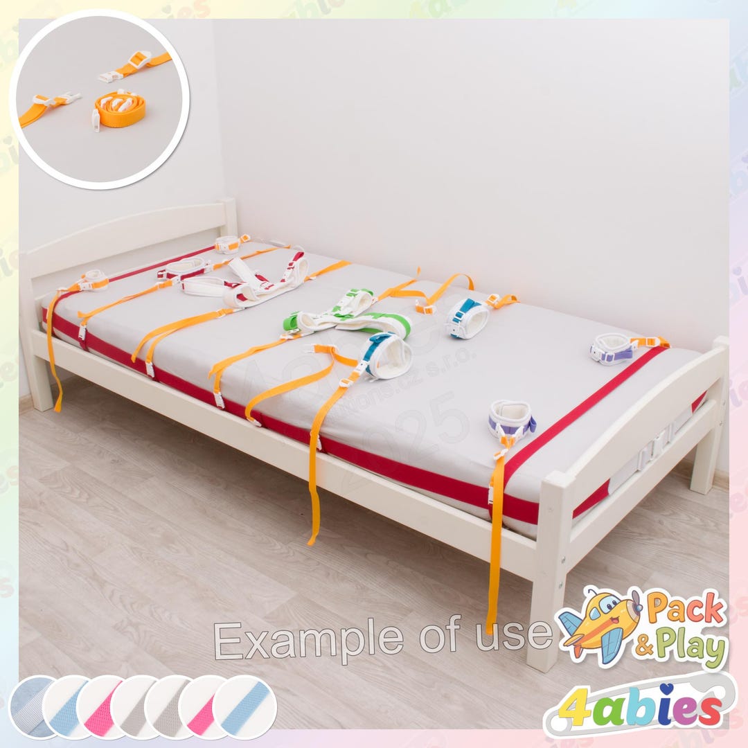 Mattress Harness With Tails With Side Buckles - 4abies Edition – ABDL ...