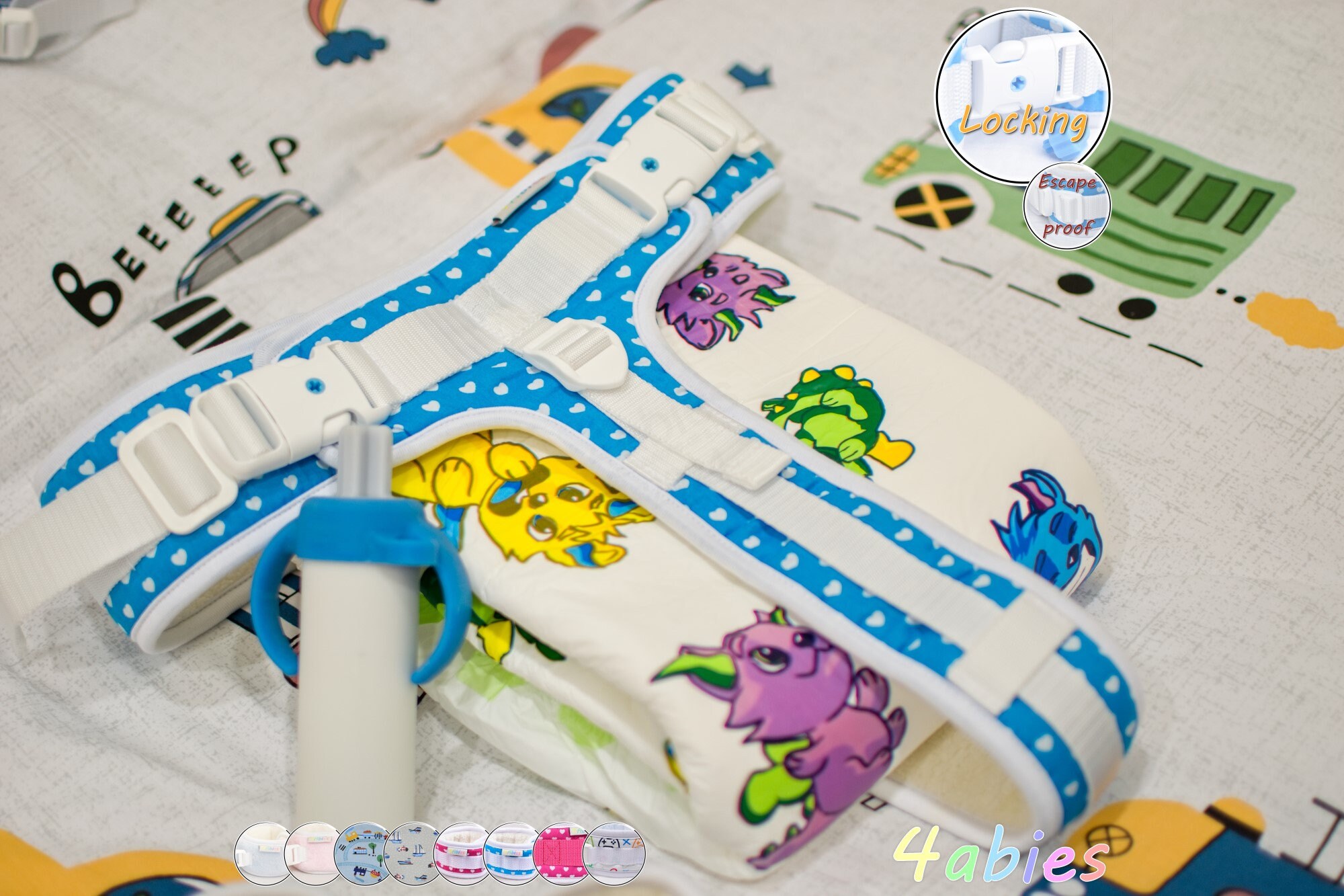 Locking Escape Proof Diaper Belt - Etsy UK