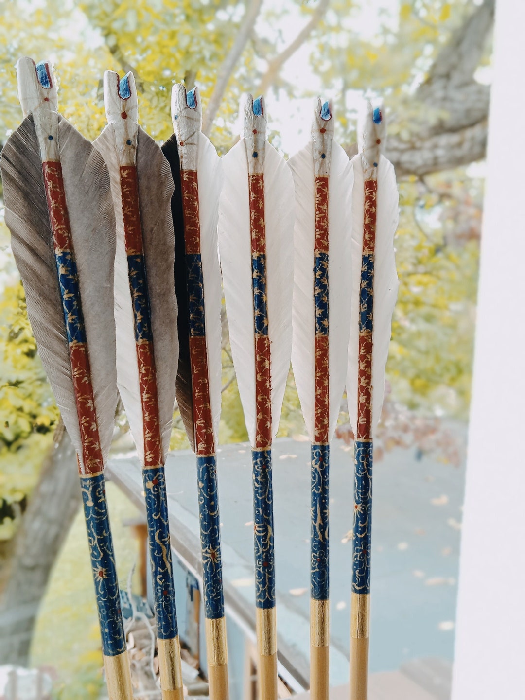 Traditional Ottoman Arrows. Custom Wooden Arrows. GOLD - Etsy